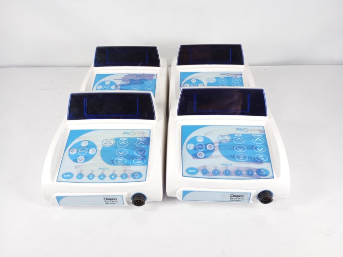 (Lot of 4) Dentsply Promark AEU-27T Endodontic Motor Console for sale