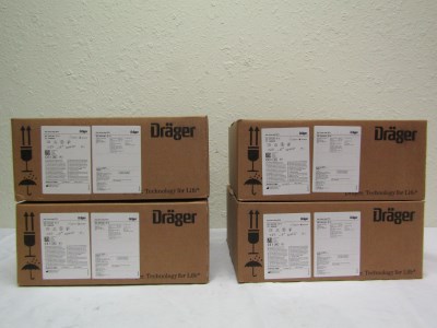 Lot of 4 DRAGER MP01060 DISPOSABLE RFID EXPIATORY VALVE CASE OF 10 ...