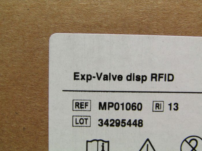 Lot of 4 DRAGER MP01060 DISPOSABLE RFID EXPIATORY VALVE CASE OF 10 ...