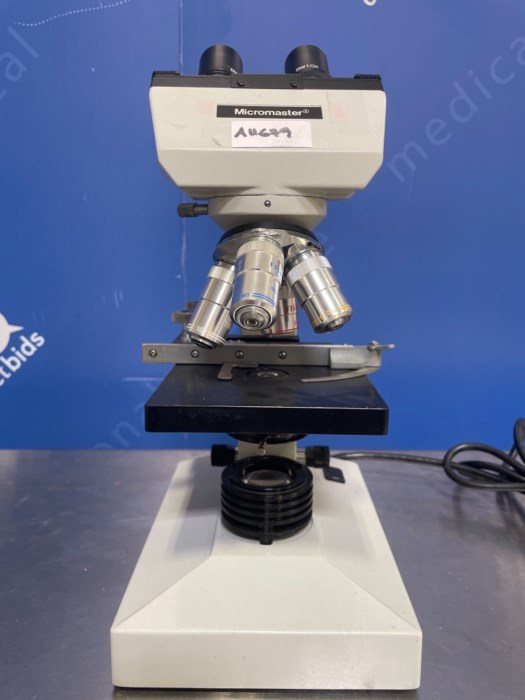 Lot of (4) Fisher Scientific Micromaster Microscope Model VSHL-4D for sale