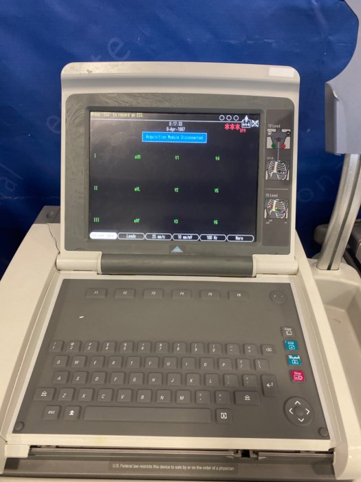 Lot of 4 General Electric MAC 5000 Resting ECG System for sale