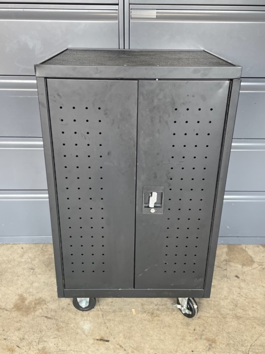 Lot of (4) Rolling Media Carts for sale