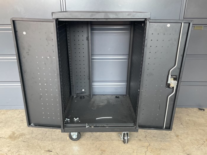 Lot of (4) Rolling Media Carts for sale