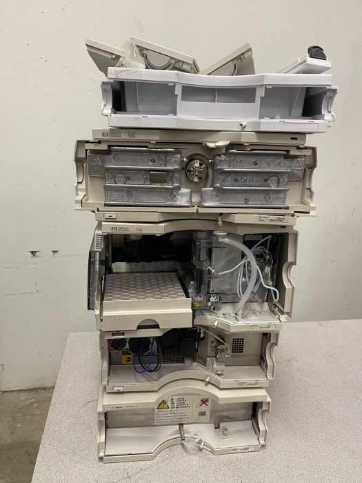 lot of 5 Agilent HP HPLC 1100 Series Modules for sale