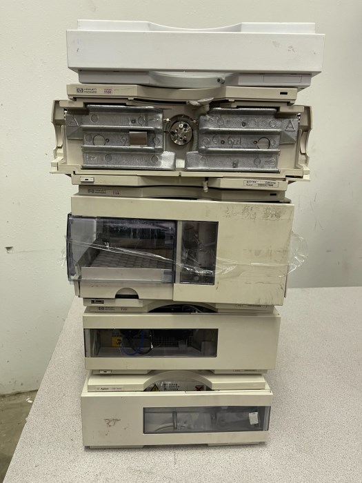 lot of 5 Agilent HP HPLC 1100 Series Modules for sale