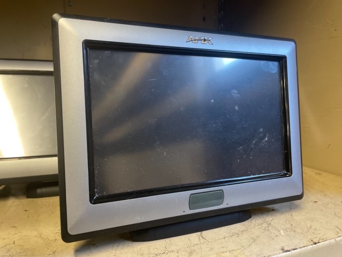 Lot of (5) AMX Model NXT-CV10 Tabletop Touch Monitor for sale