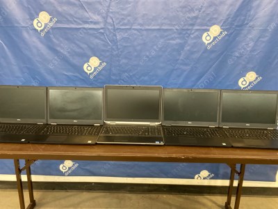 Lot of 5 Dell Computers Laptop System for sale
