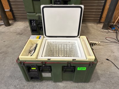 Lot of 5 Hemacool Mobile Blood Storage and Cooling Refrigerator HMC-MIL ...