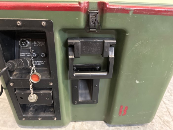 Lot of 5 Hemacool Mobile Blood Storage and Cooling Refrigerator HMC-MIL ...