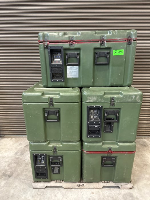 Lot of 5 Hemacool Mobile Blood Storage and Cooling Refrigerator HMC-MIL ...