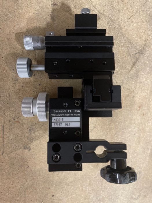 Lot of (5) Micro Manipulators for sale