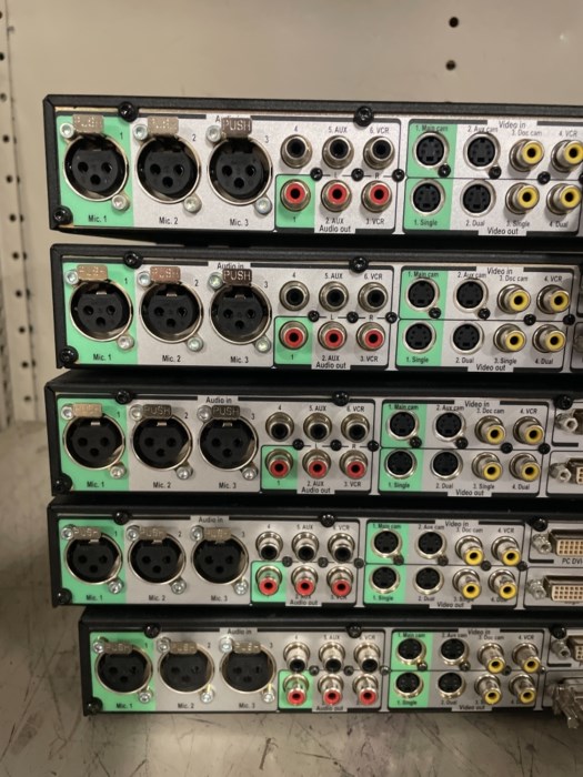 Lot of (5) Tandberg TTC6-08 VC Receivers for sale