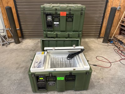 Lot of 6 Hemacool Mobile Blood Storage and Cooling Refrigerator HMC-MIL ...