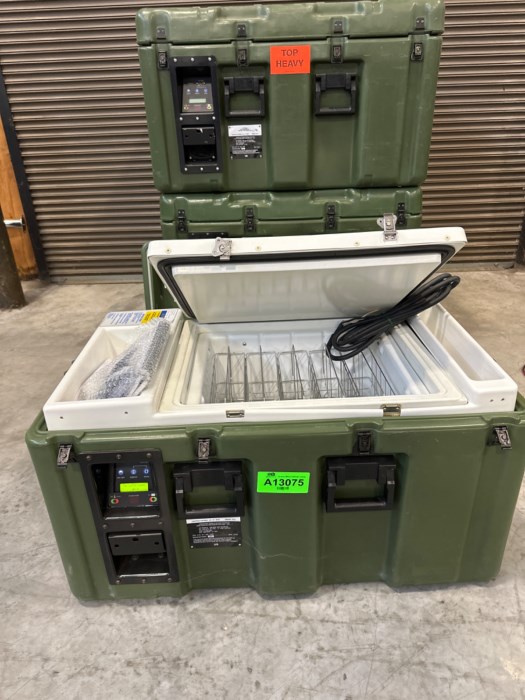 Lot of 6 Hemacool Mobile Blood Storage and Cooling Refrigerator HMC-MIL ...