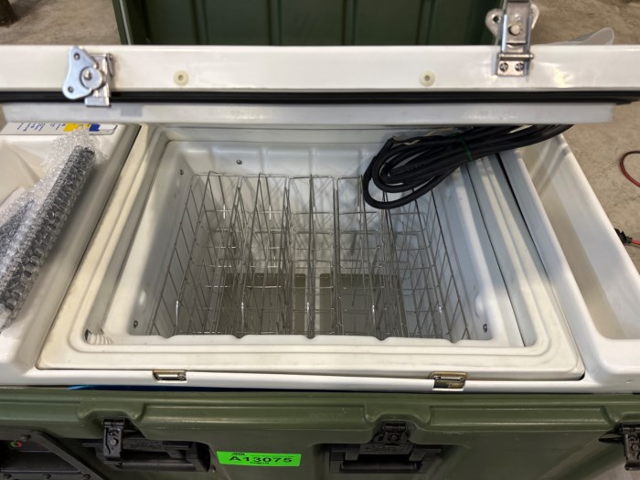 Lot of 6 Hemacool Mobile Blood Storage and Cooling Refrigerator HMC-MIL ...