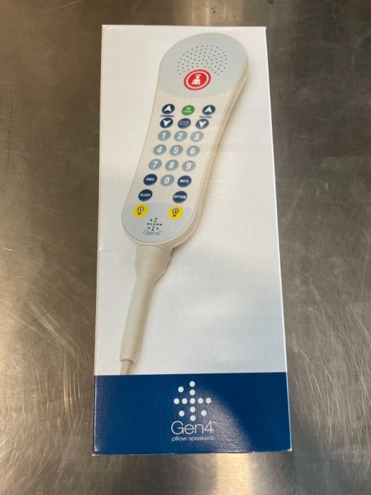 Lot of (7) Curbell Medical Gen 4 Pillow Speakers for sale