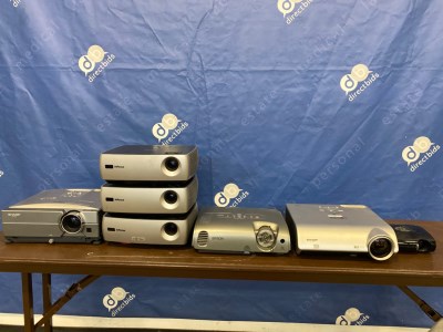 Lot of 7 Projectors Different sizes for sale