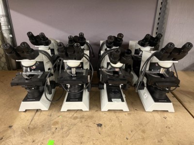 Lot of (8) Olympus CH30 Tabletop Microscopes for sale