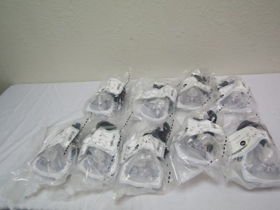 Lot of 9 New RESPIRONICS a Brand-new sealed Philips XL AF541 FULL FACE ...