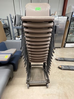 Lot of Approximately (15) Assembly Style Chairs for sale