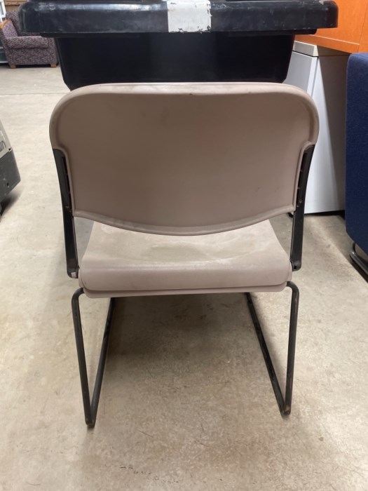 Lot of Approximately (135) KI Brand Stackable Assembly Style Chairs for ...