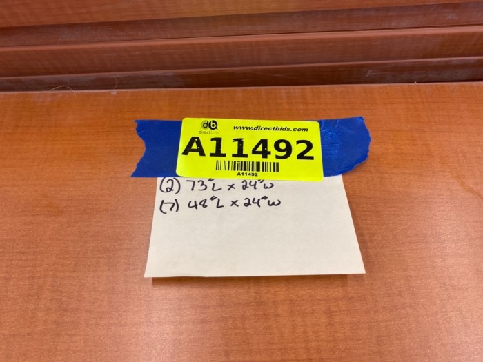 Lot of Approximately (9) Finished Wooden Boards for sale