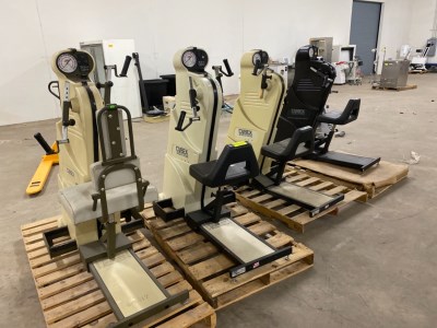 Lot of four Cybex UBE upper body cycles for physical therapy for sale