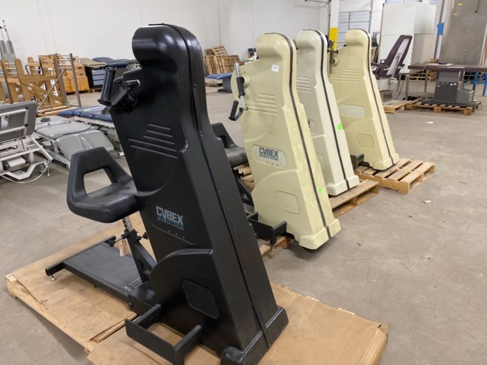 Lot of four Cybex UBE upper body cycles for physical therapy for sale