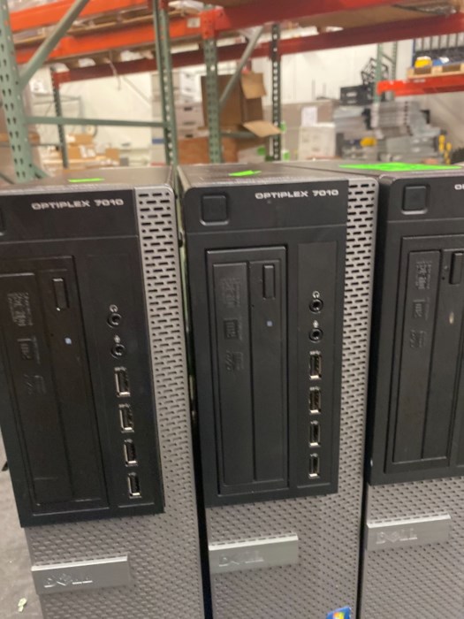 Lot of six Dell computers OptiPlex model 7010 and 7020 for sale