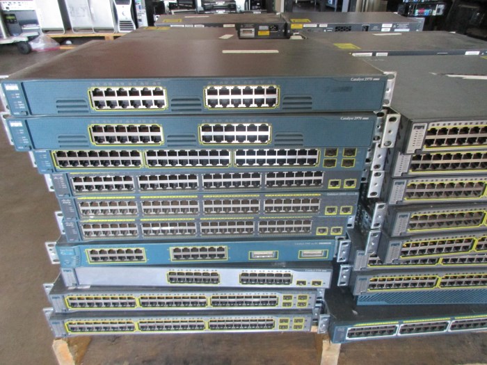 Lot of various Cisco Switches for sale