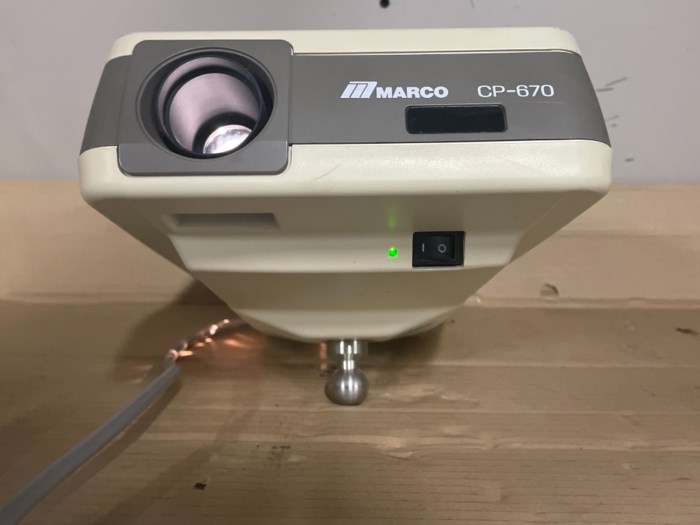 Marco CP-670 Auto Chart Projector for sale