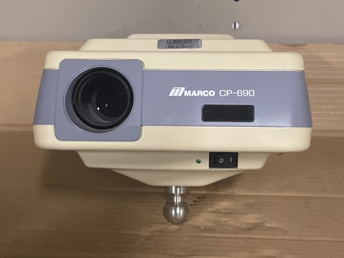 Marco CP-690 Auto Chart Projector for sale