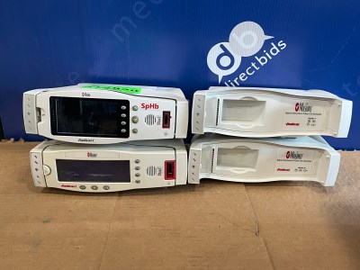Masimo Radical 7 Oximeters (Lot of 4) for sale