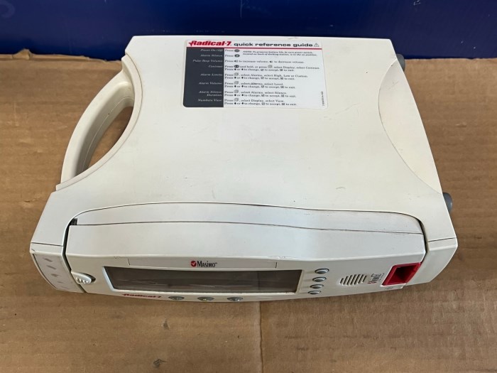 Masimo Radical 7 Oximeters (Lot of 4) for sale