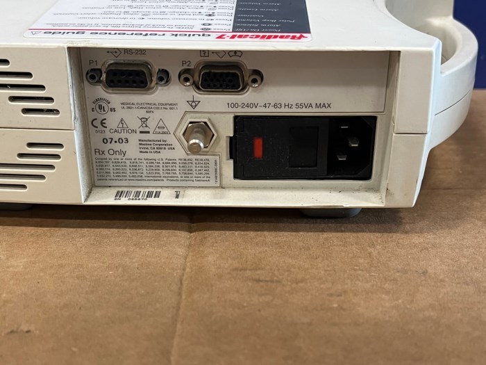 Masimo Radical 7 Oximeters (Lot of 4) for sale