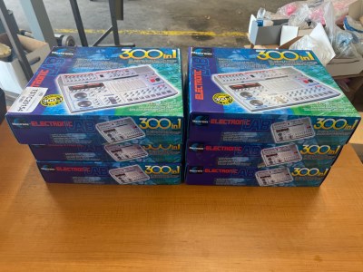 Maxitronix 300 in 1 Electronic Lab Educational Kits (Lot of 6) for sale