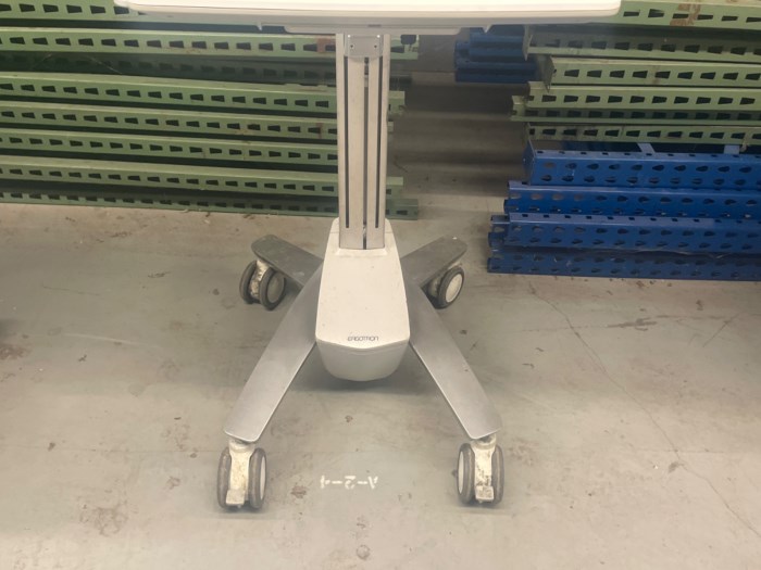 Medical Laptop Rolling Work Stations (Lot of 3) for sale
