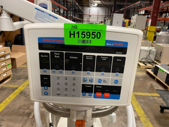 Medrad Mark V ProVis Angriographic Injection System for sale