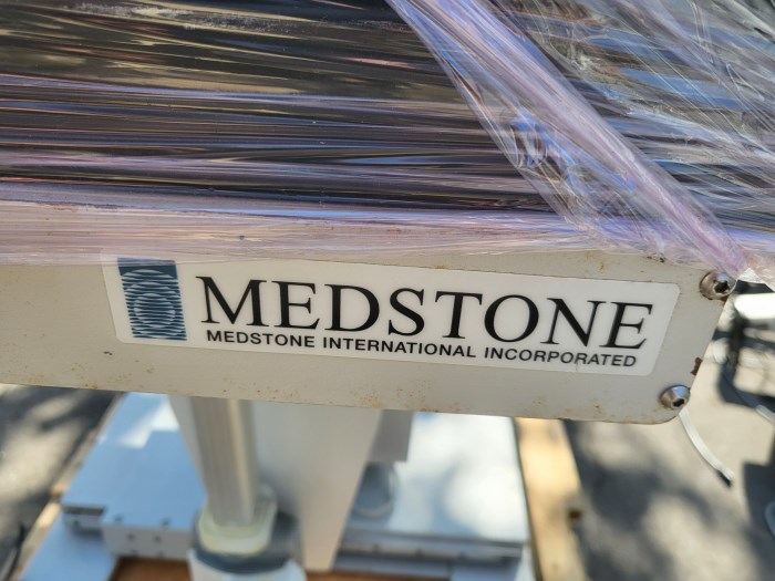 Medstone surgical table (wrapped and palletized) for sale