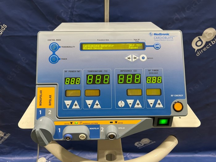 Medtronic Cardioblate Surgical Ablation Generator Cart for sale