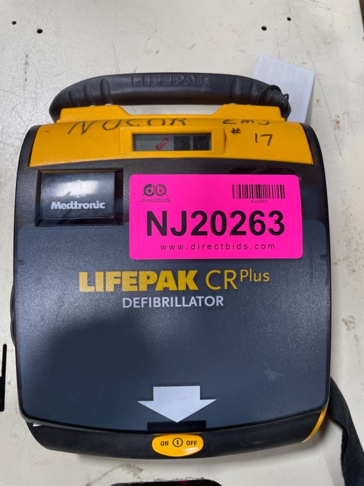 Medtronic Lifepak CR Plus Defibrillator for sale