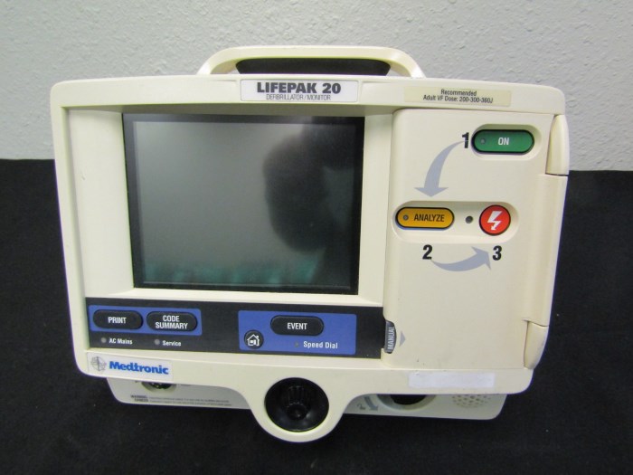 Medtronic Physio Control LIFEPAK 20 Monitor for sale