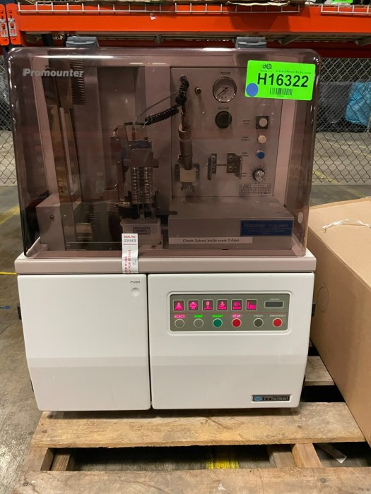 Meisei Electric Robot Coverslipping Machine Model RCM-3660 *Powers on ...