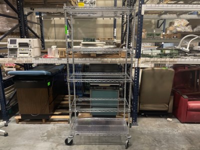 Metro Rolling Rack (Five Shelves) for sale