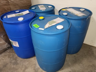 Micro-Chem Plus Detergent Barrels Empty (4) for sale