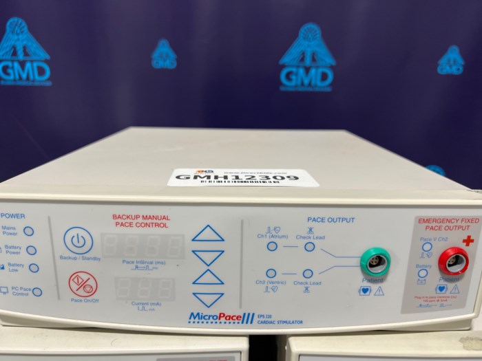 MICRO PACE III CARDIAC EQUIPMENT for sale