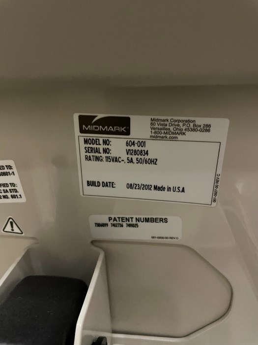 Midmark Exam Chair Model 604-001 for sale