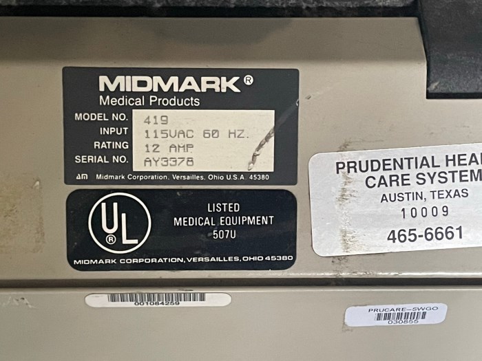 Midmark Model: 419 Procedure Chair for sale