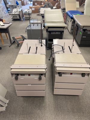 MidMark Ritter Exam Bed Model #104 assorted bed pieces for sale