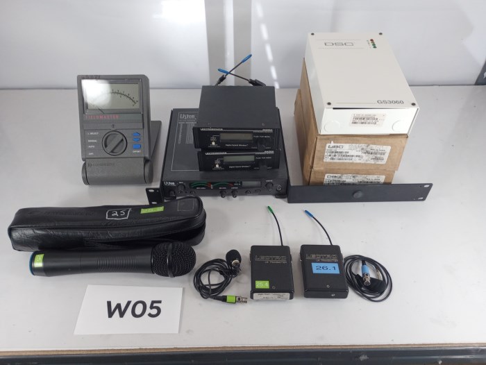 Mixed Lot of Electronics (Lectrosonic, Coherent Fieldmaster, etc) for sale